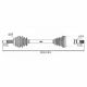 Buy GSP Drive Shaft CVS.1105A Online | Rolan Australia