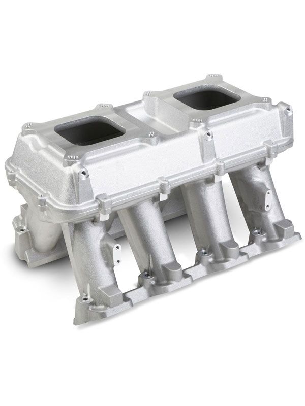 Buy Holley Intake Manifold LS Modular Hi-Ram Single Plane Dual 4-barrel ...
