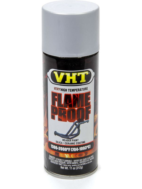 Buy VHT Flame Proof Header and Exhaust High Heat Paint Flat Silver ...