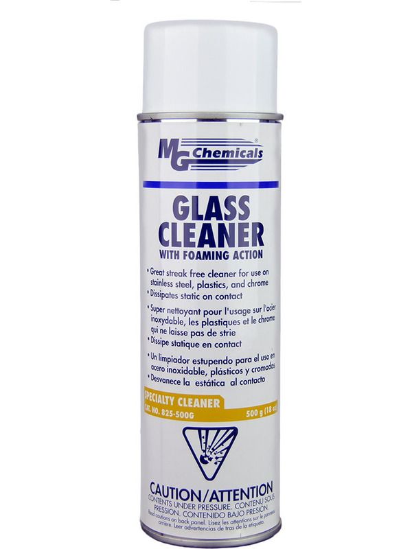 Buy MG Chemicals Glass Cleaner, 500g 825-500G Online | Rolan Australia