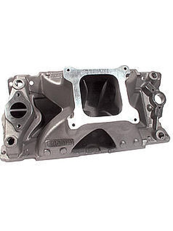 Buy Brodix Intake Manifold Square Bore Single Plane Aluminum Natural ...