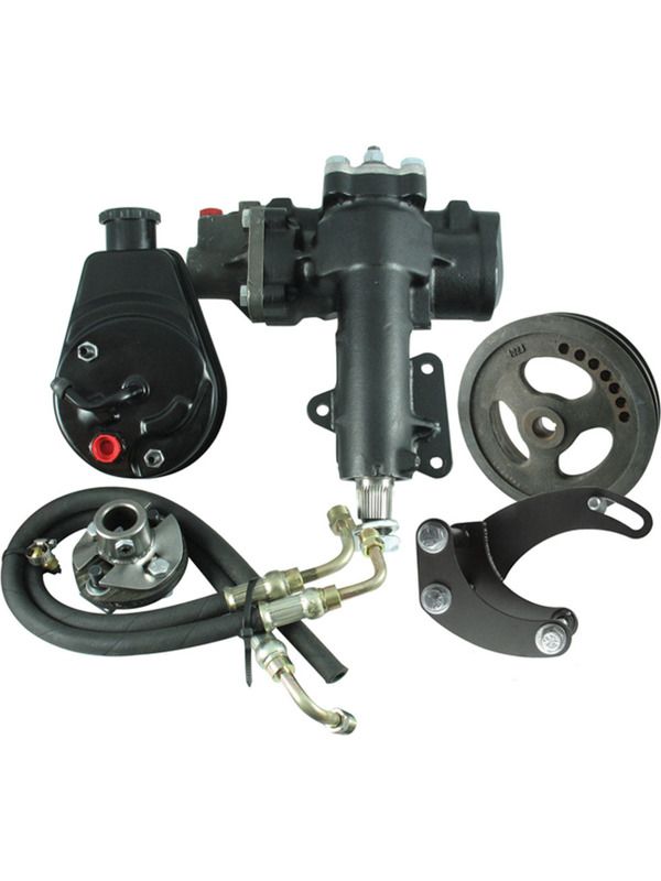 Buy Borgeson Steering Box Power Delphi 600 12.7 to 1 Ratio Brackets ...