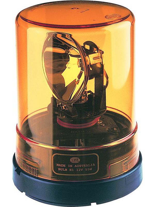 Buy Hella Lamp, Revolving Amber 24V Qh 1722 Online | Rolan Australia