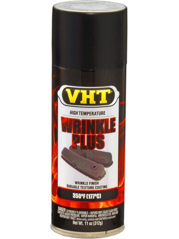 Buy VHT Wrinkle Plus High Heat Paint Black SP201 Online | Rolan Australia