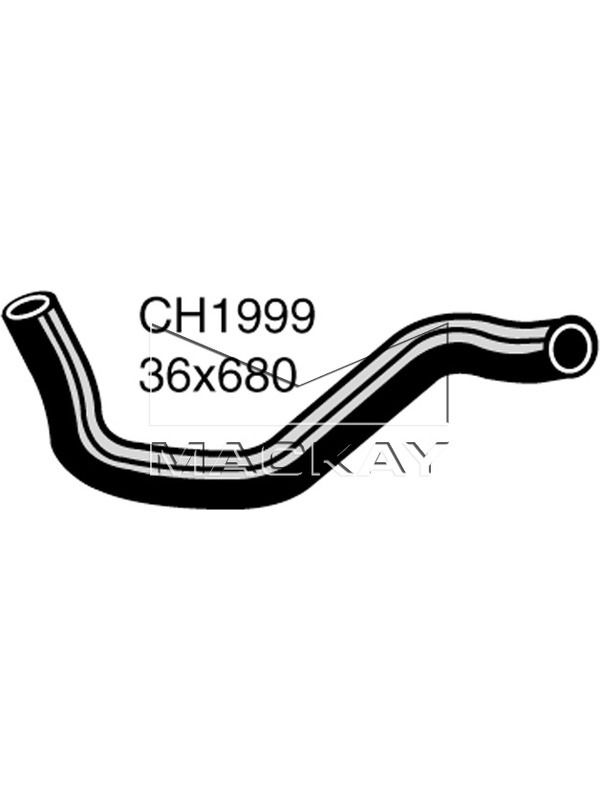 Buy Mackay Radiator Lower Hose Holden Jackaroo U8 3.5L V6 CH1999 Online ...