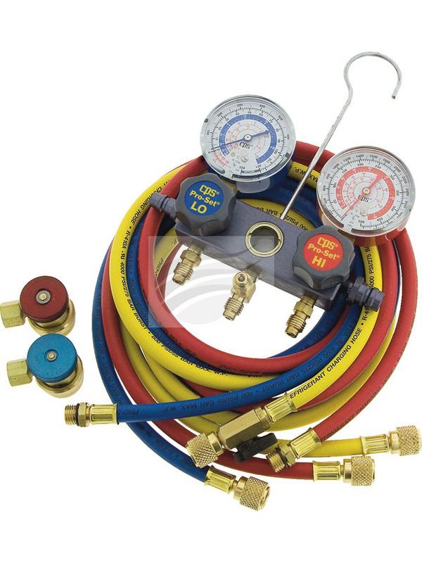Buy CPS Manifold Set R134A W/Hoses And Couplers TO1540 Online | Rolan ...