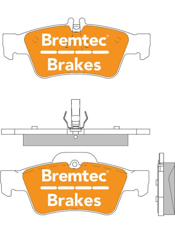 Buy Bremtec Pro-Series Brake Pad BT1397PRO Online | Rolan Australia