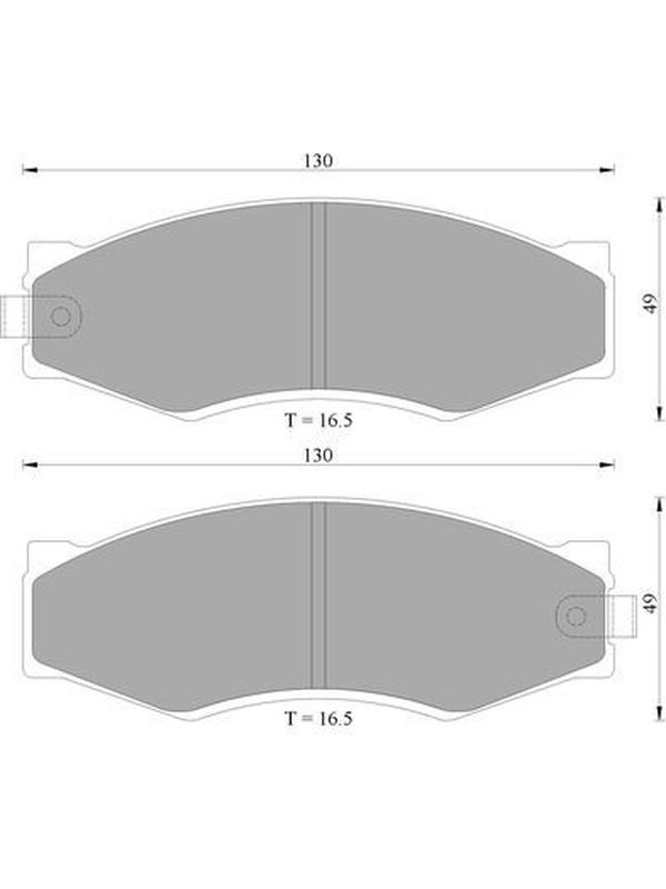 Buy Bosch Brake Pad Front Set Navara D21 Skyline 300Zx 300C Cedric ...