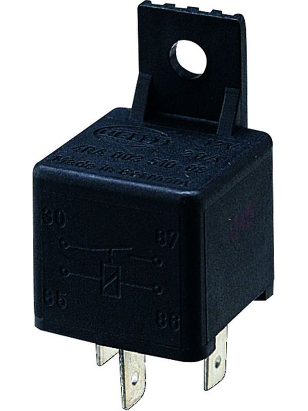 Buy Hella Relay 12V 30A 4 Pin N/Open 3078 Online | Rolan Australia