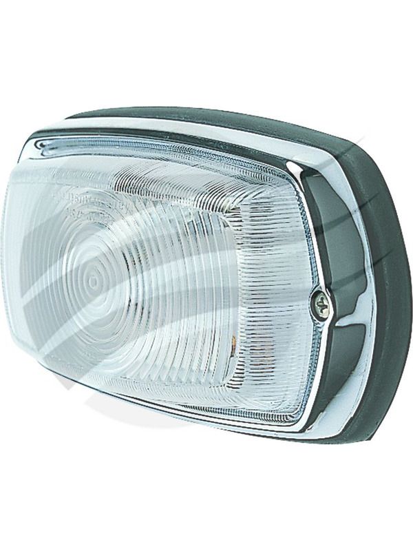 Buy Hella Lamp, Roof Chrome Rim 171X92mm 2612 Online | Rolan Australia
