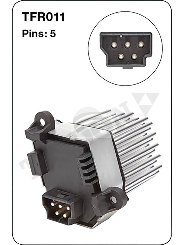 Buy Tridon Heater Fan Resistor Bmw E39 E46 X3 E83 5 Pin TFR011 Online ...