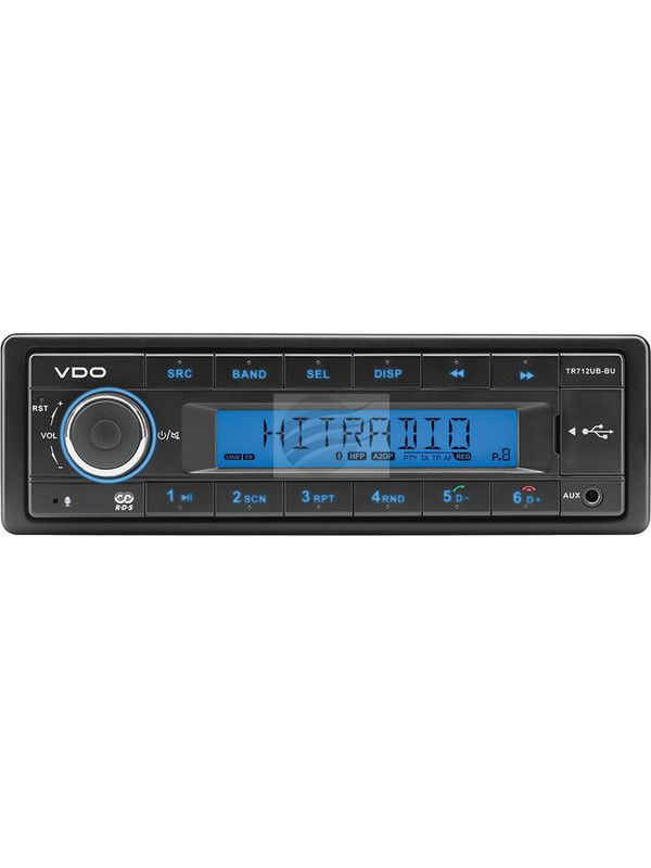 Buy VDO Mp3 Rds Bluetooth Tuner 24V 4X 41W with USB & Aux Port, Fixed ...