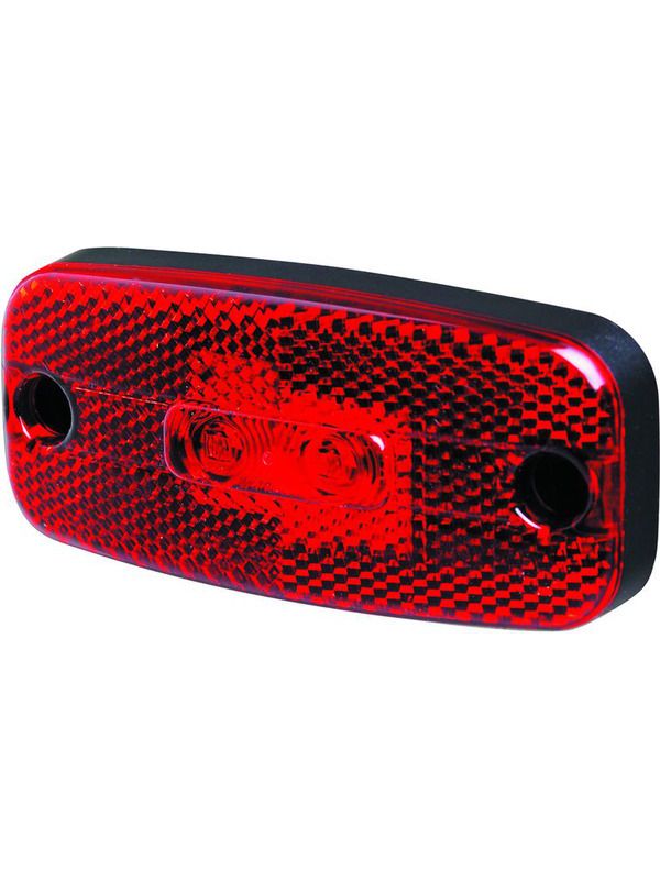 Buy Hella Red LED Rear Position Lamp 12V With Inbuilt Retro Reflector ...