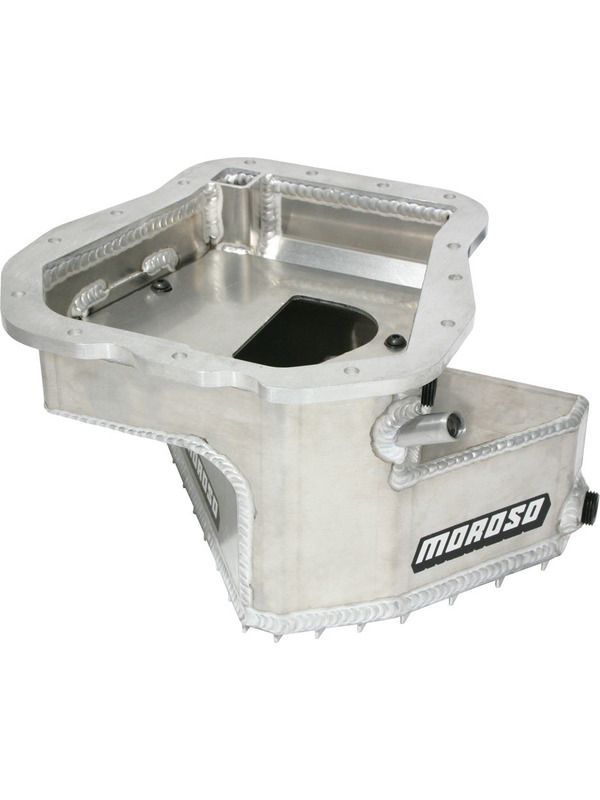 Buy Moroso Engine Oil Pan Kit Drag Race Deep Sump 5qt 7" Deep 1/2" NPT ...