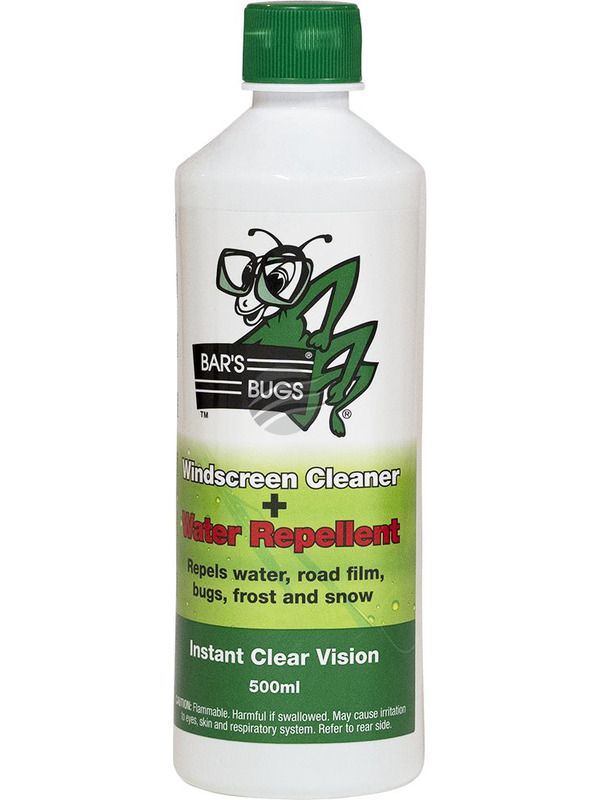 Buy Bar's Bugs Windscreen Cleaner Plus Water Repellent 500ml BBWCWR500 ...