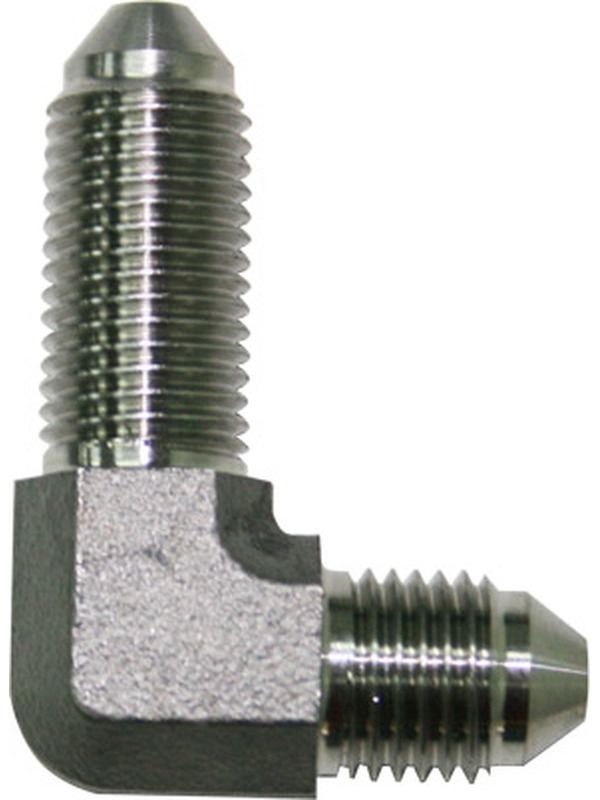 Buy Aeroflow 90 Degree Stainless Steel Bulkhead -3AN AF323-03 Online ...