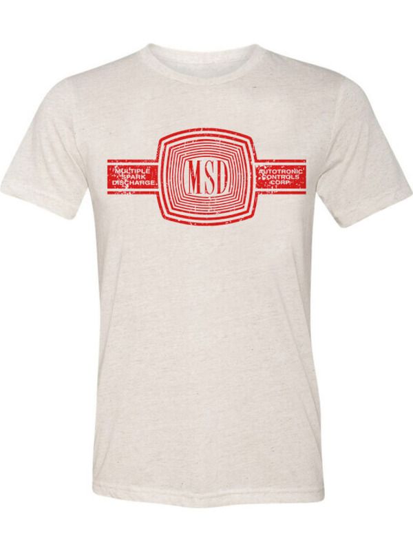 Buy MSD T-Shirt Vintage MSD Logo Cream Men's Medium 10167-MDMSD Online ...
