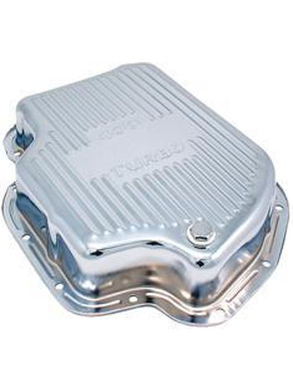 Buy RTS Transmission Pan Deep Steel Finned Chrome Finned GM TH400 ...