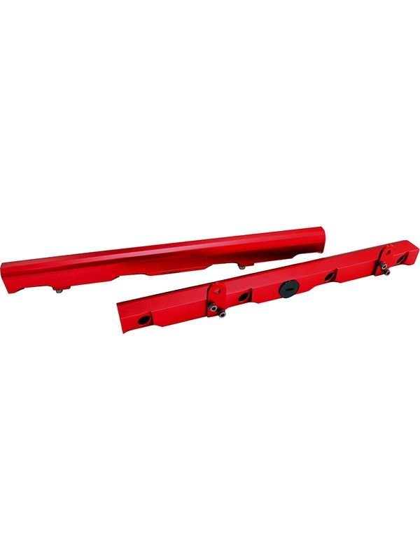 Buy Aeroflow Billet EFI Fuel Rails Red For Chevy/Holden LS2 & LS3 AF64 ...