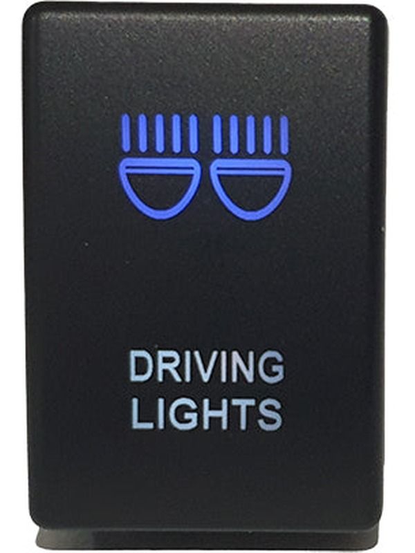 Buy Lightforce Push Button Switch On/Off 12V Driving Lamp Blue/White ...