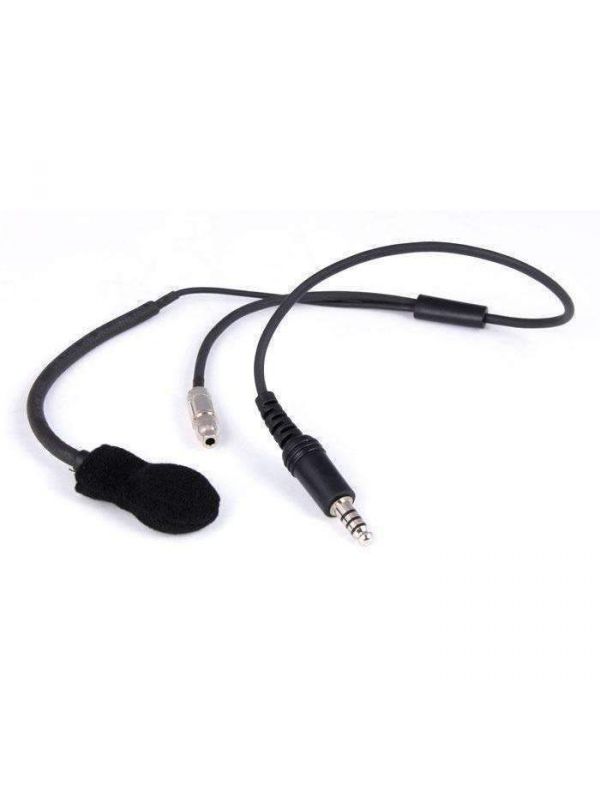 Buy Rugged Radios Helmet Boom Mic 4-Conductor Standard Flex 1/8 Input ...