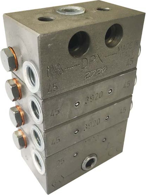 Buy Alemlube Assembled Divider Valves 8 Outlets 4 Section DPX4-8 Online ...
