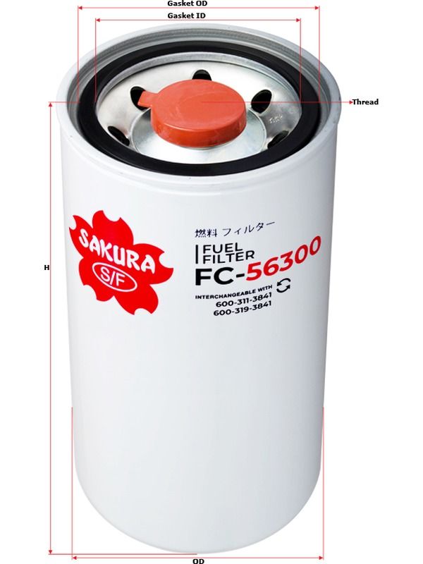 Buy Sakura Fuel Filter FC-56300 Online | Rolan Australia