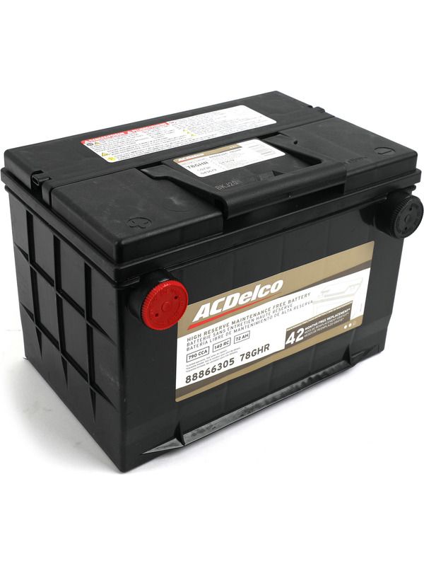 Buy AC Delco Battery Wet Cell 78 Top Post 800 CCA 78GHR Online | Rolan ...