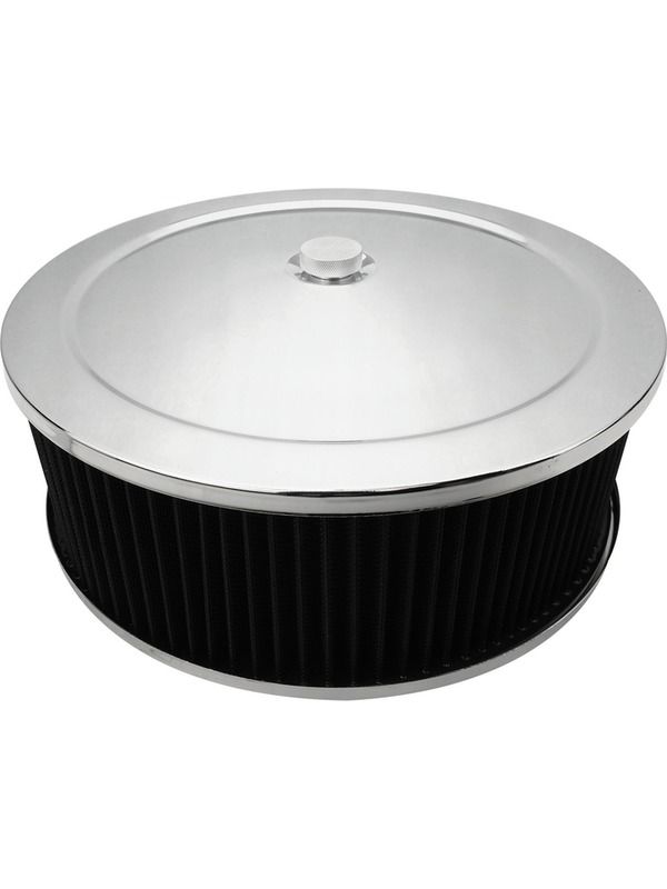 Buy Proflow Air Filter Assembly Round 14x4 Chrome Recessed Base PFEAF ...