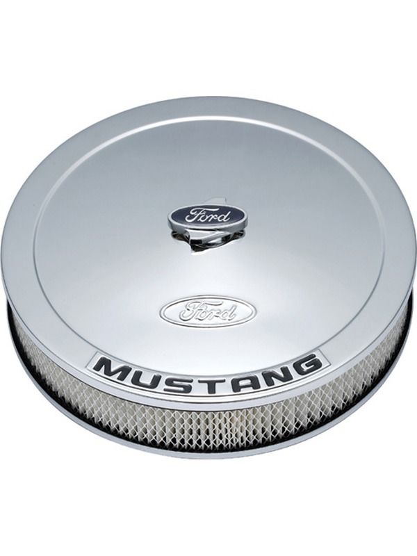 Buy Ford Performance 13in Dia Air Cleaner Kit Chrome 302-361 Online ...