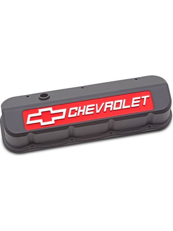 Buy Proform Slant Edge Valve Covers For BBC Black Crinkle 141-867 ...