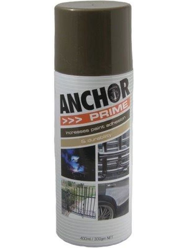 Buy Anchor Lacquer Paint Aerosol Spray Primer Grey 300g 47805 Online ...