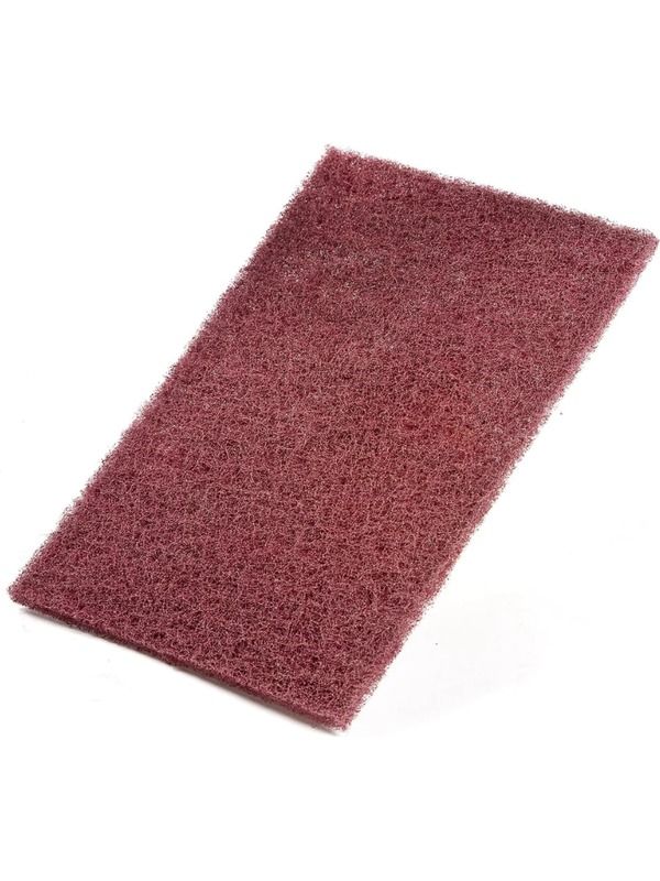 Buy Pacer Maroon Scouring Pad Course Texture SPC Online | Rolan Australia