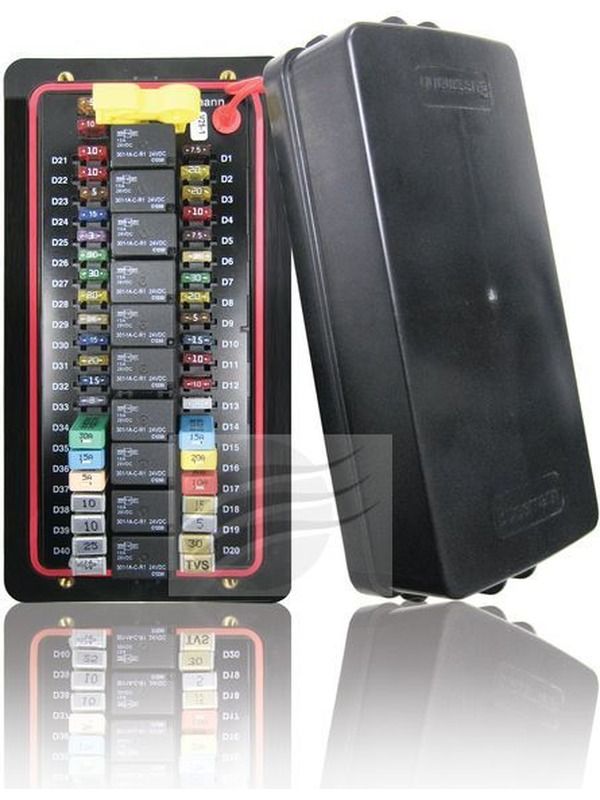 Buy Bussmann Rear Terminal Mini Fuse & Relay Panel 40 Fuse 10 Relay ...