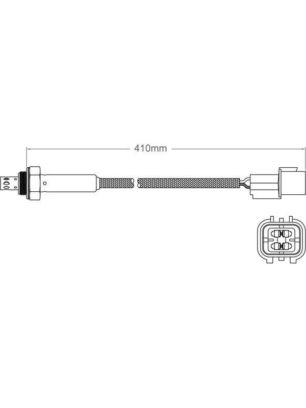 Buy PAT Exhaust Gas Oxygen Sensor EGO-052 Online | Rolan Australia