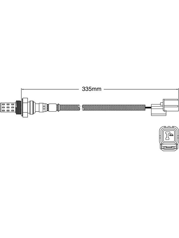 Buy PAT Exhaust Gas Oxygen Sensor EGO-472 Online | Rolan Australia