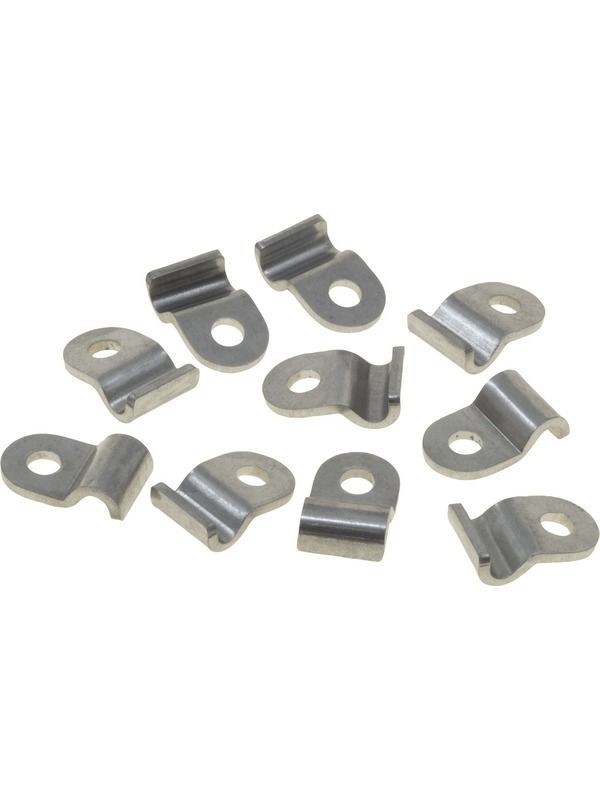 Buy Raceworks AN3 Hard Line Clamps Pack 10 RWF-295-03SS Online | Rolan ...