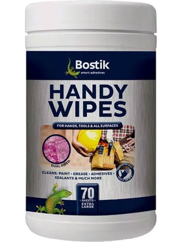 Buy Bostik Handy Wipes 70 Towels in Canister 30840451 Online | Rolan ...