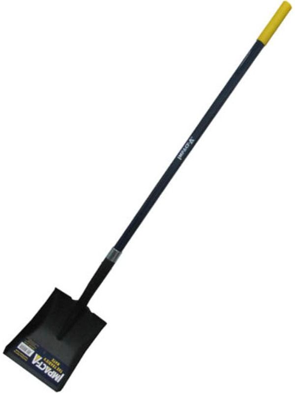 Buy Impact-A 1.2m Long 6mm Thick Square Head Shovel Fibreglass Handle ...
