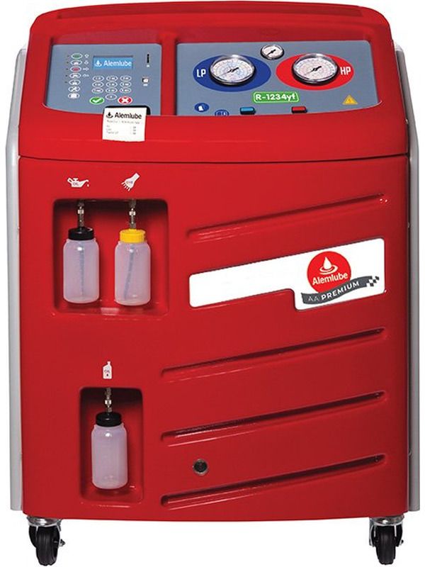 Buy Alemlube Premium Fully Automatic Air Conditioning Station 32Kg ...