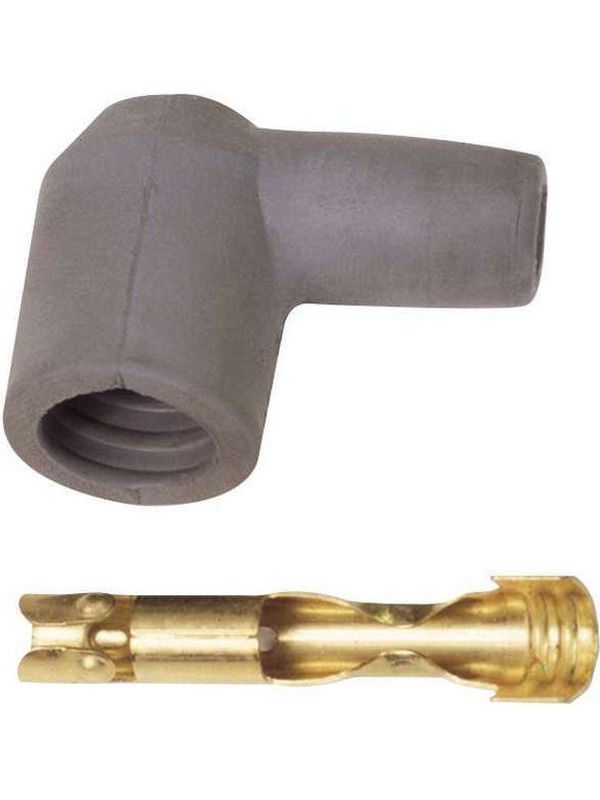 Buy MSD Coil Wire Boot And Terminal Socket 90 Degree Boots 8.0-8.5Mm ...