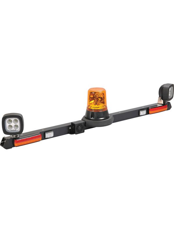Buy Narva 12 Volt Halogen Rotating Mine Bar 1.2M With LED Work Lamps ...