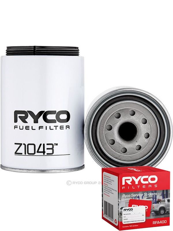Buy Ryco Fuel Water Separator Filter Z1043 + Service Stickers RLK-RYC ...