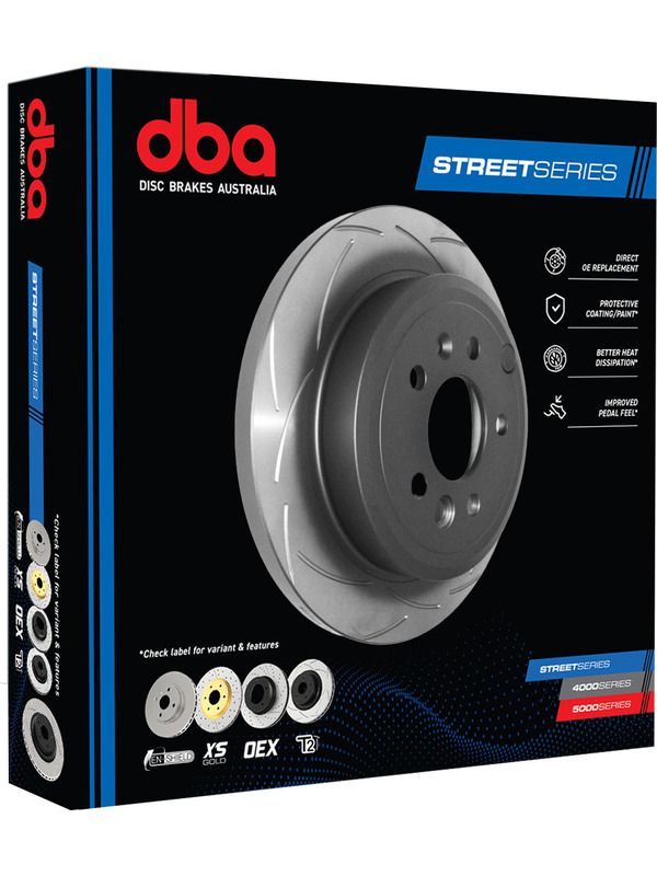 Buy DBA T2 Slotted Disc Brake Rotor (Single) 290mm DBA587S Online ...