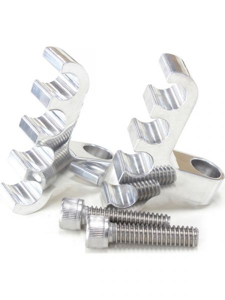 Buy Aeroflow Polished 4 Wire Lead Separator Bolt Into Valve Cover Threa ...