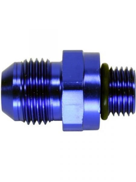 Buy AEM Fuel Pump Fitting Straight Internal Check Valve Aluminum Blue ...