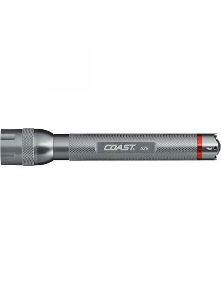 Buy Coast Products Flashlight Utility Fixed Beam 120 Lumens G26-SILVER ...