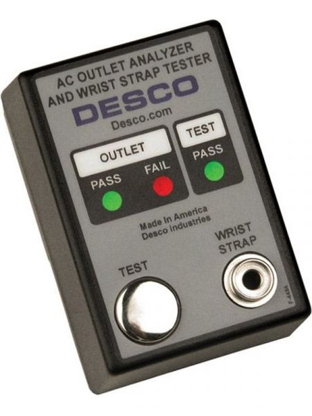 Buy Desco Tester Ac Outlet & Wrist Strap 220VAC UK/ASIA 98131 Online ...