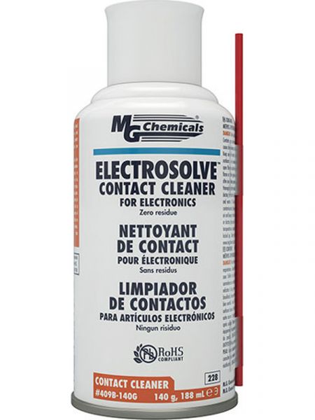 Buy MG Chemicals Electrosolve Contact Cleaner, 140g 409B-140G Online ...