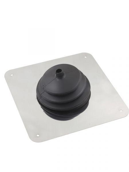 Buy Mr Gasket Shifter Boot 8 x 8 in Base Round Boot Rubber / Steel ...